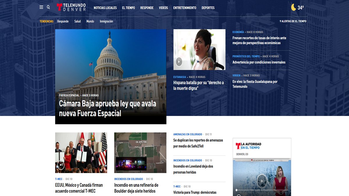 Telemundo Denver lanza una nueva apariencia – Telemundo Denver