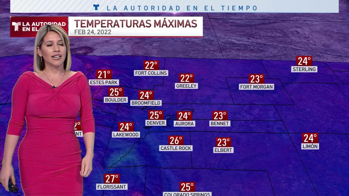 Algunas nubes y temperaturas sobre los 20 grados – Telemundo Denver