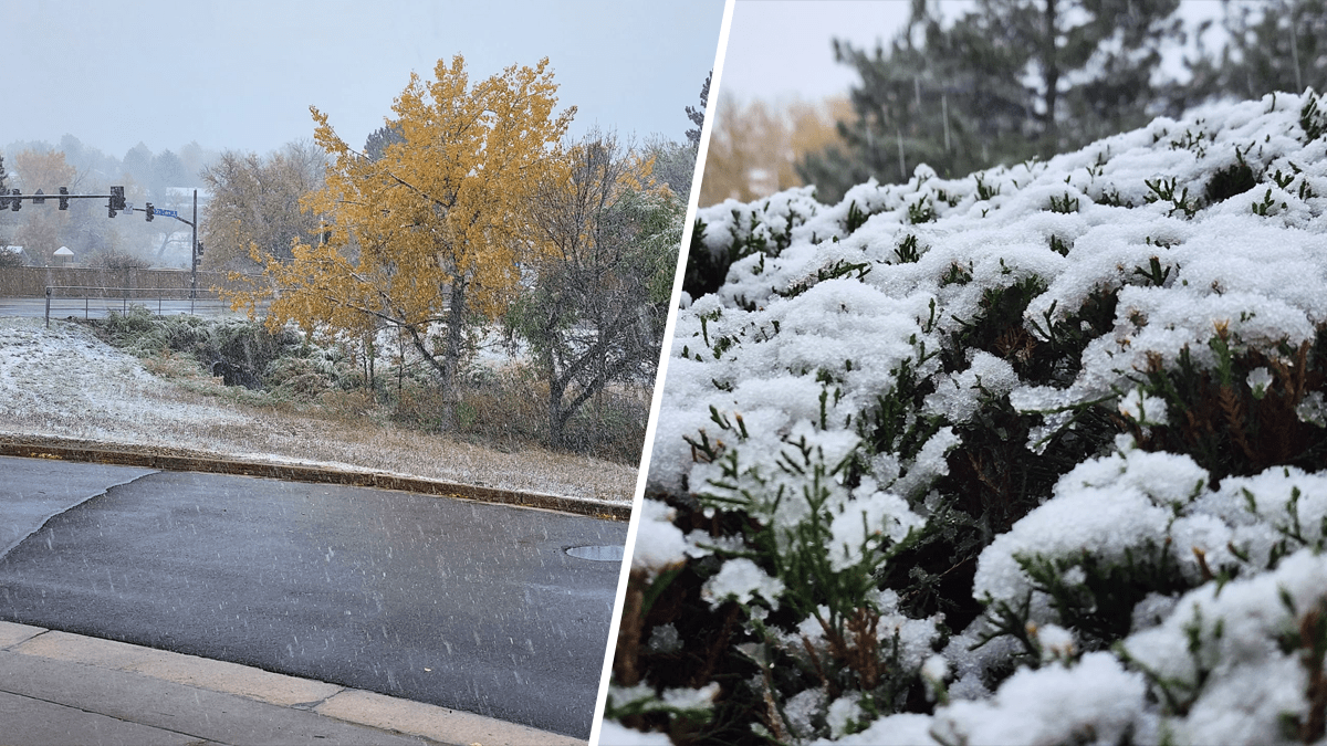 Llegan los primeros copos de nieve a varios sectores de Colorado ...