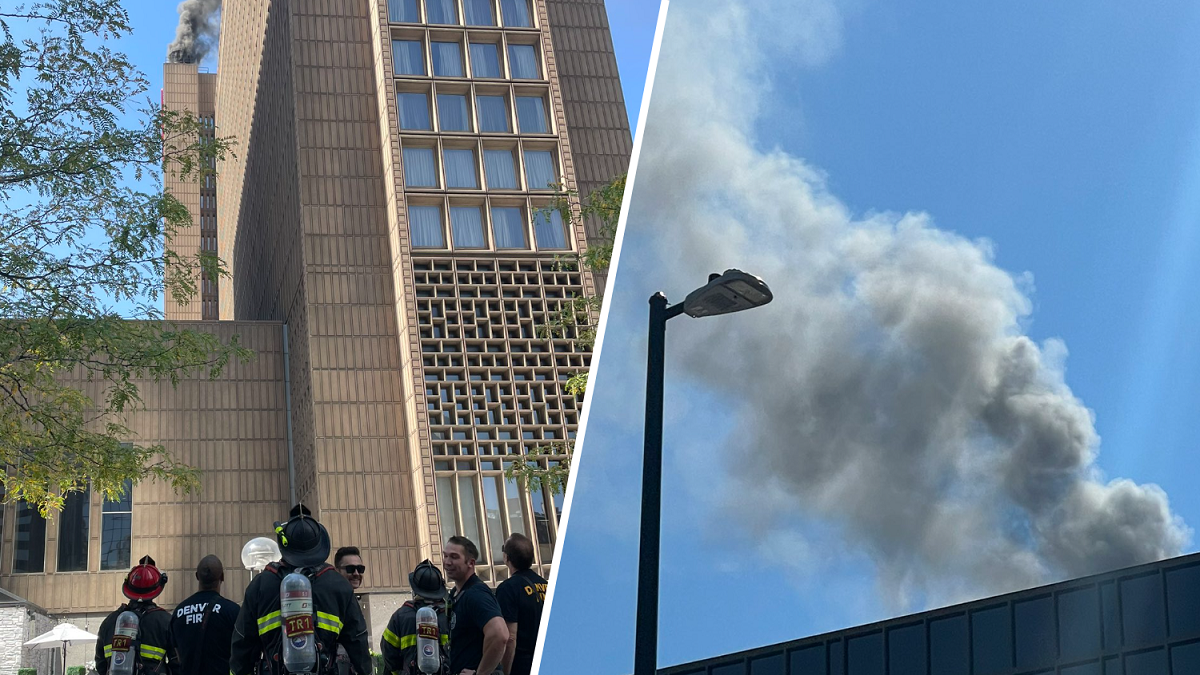 Reportan enorme columna de humo proveniente del techo de un hotel en el ...