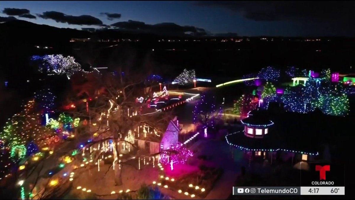 Sendero de luces en los jardines botánicos de Denver – Telemundo Denver