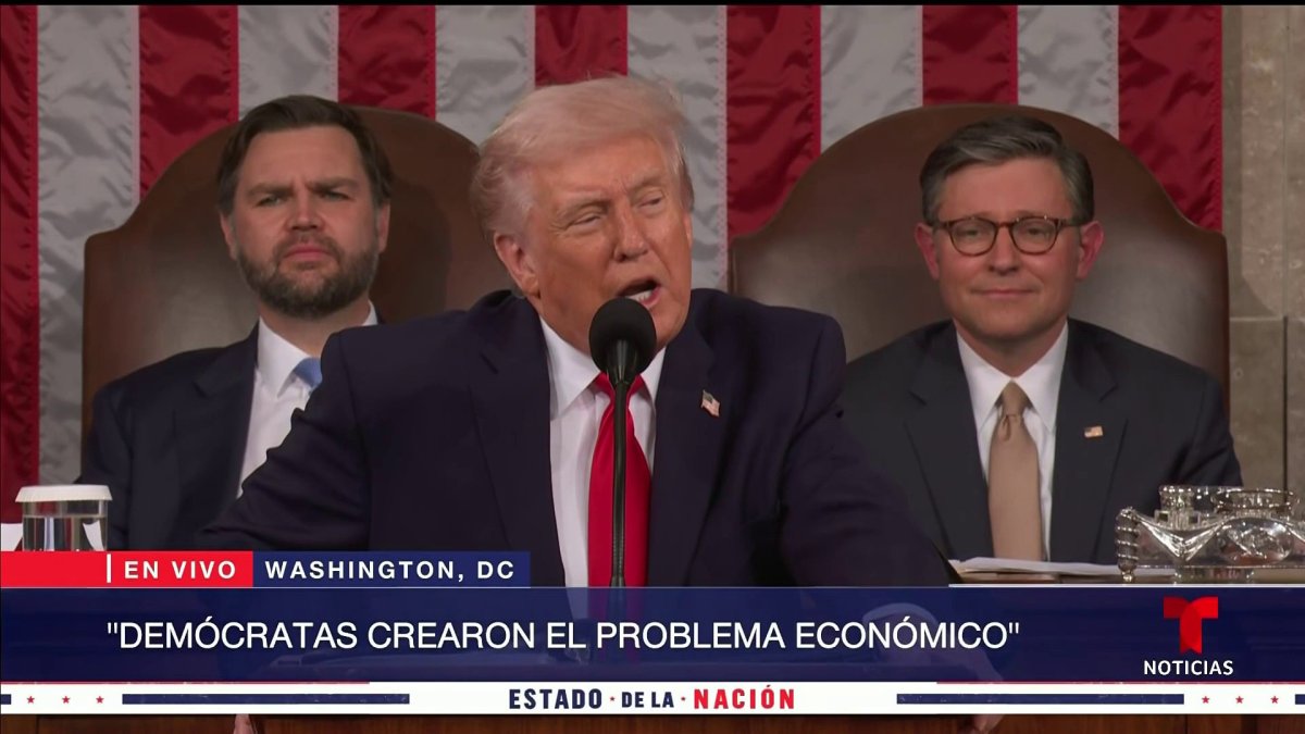 Trump habla sobre el precio de alimentos en Estado de la Nación ...