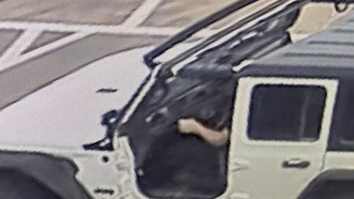 Autoridades buscan sospechoso que provocó daños a un vehículo en Red ...